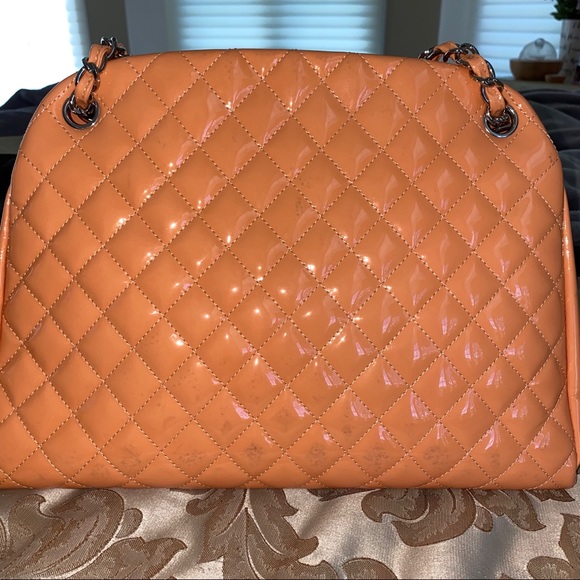 CHANEL | Bags | Chanel Melon Quilted Leather Bowler Bag | Poshmark